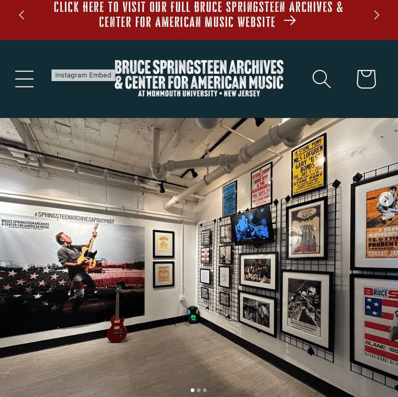 Springsteen Archives Launches New Online Store - BSACAM
